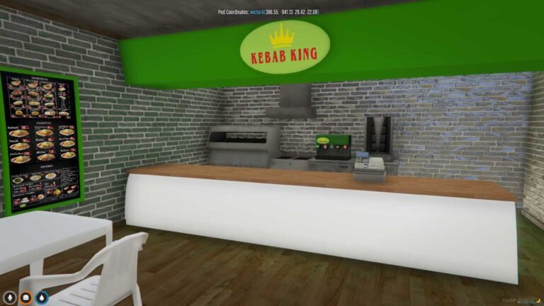 Kebab King Restaurant MLO - Fivem mods