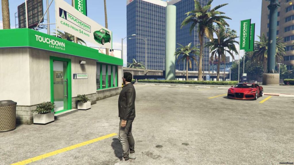 FiveM Touchdown Car Rental - Fivem mods